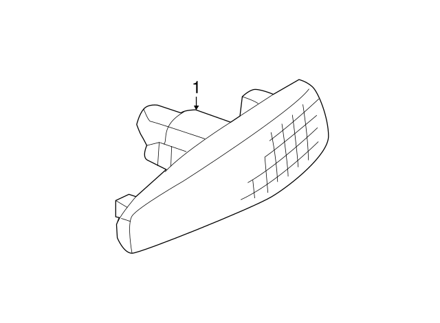 2014-2021 Mitsubishi Repeater Lamp 8351A065 | OEM Parts Online
