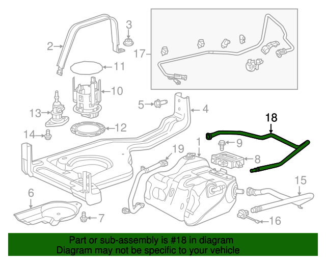 2013-2023 Ram Tube 68232839ad | TascaParts.com