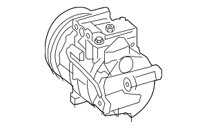 000-830-35-02-87 - A/C Compressor 2014-2020 Mercedes-Benz | Mercedes ...