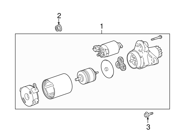 Genuine Toyota Starter Bolt part# 90080-11340 for 2004-2022 Toyota ...