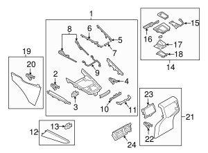 2016-2023 Mazda CX-9 Outer Molding TK48-64-912B | RealMazdaParts.com