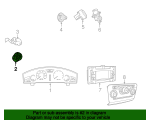 2013-2020 Dodge Headlamp Switch 68141053AC | TascaParts.com