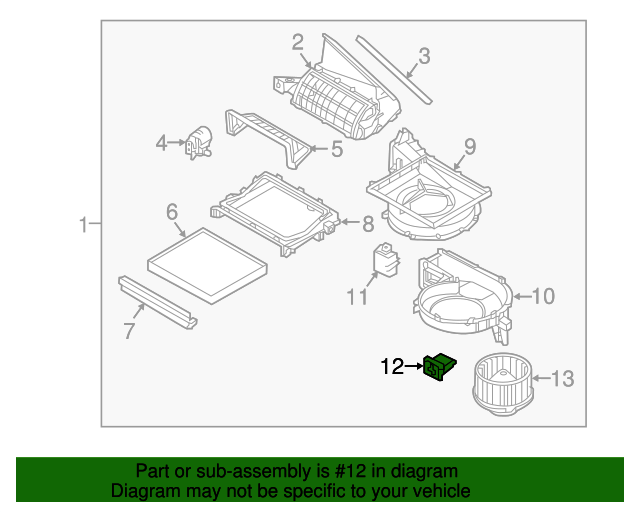 2017-2020 Kia Resistor 97235 A8000 | TascaParts.com