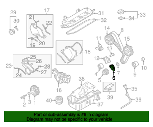 2001-2006 Mitsubishi Montero Crankshaft Position Sensor MD357274 ...