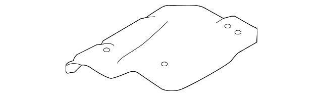 2013-2022 Land Rover Range Rover Muffler Shield LR033706 | JaguarParts.com