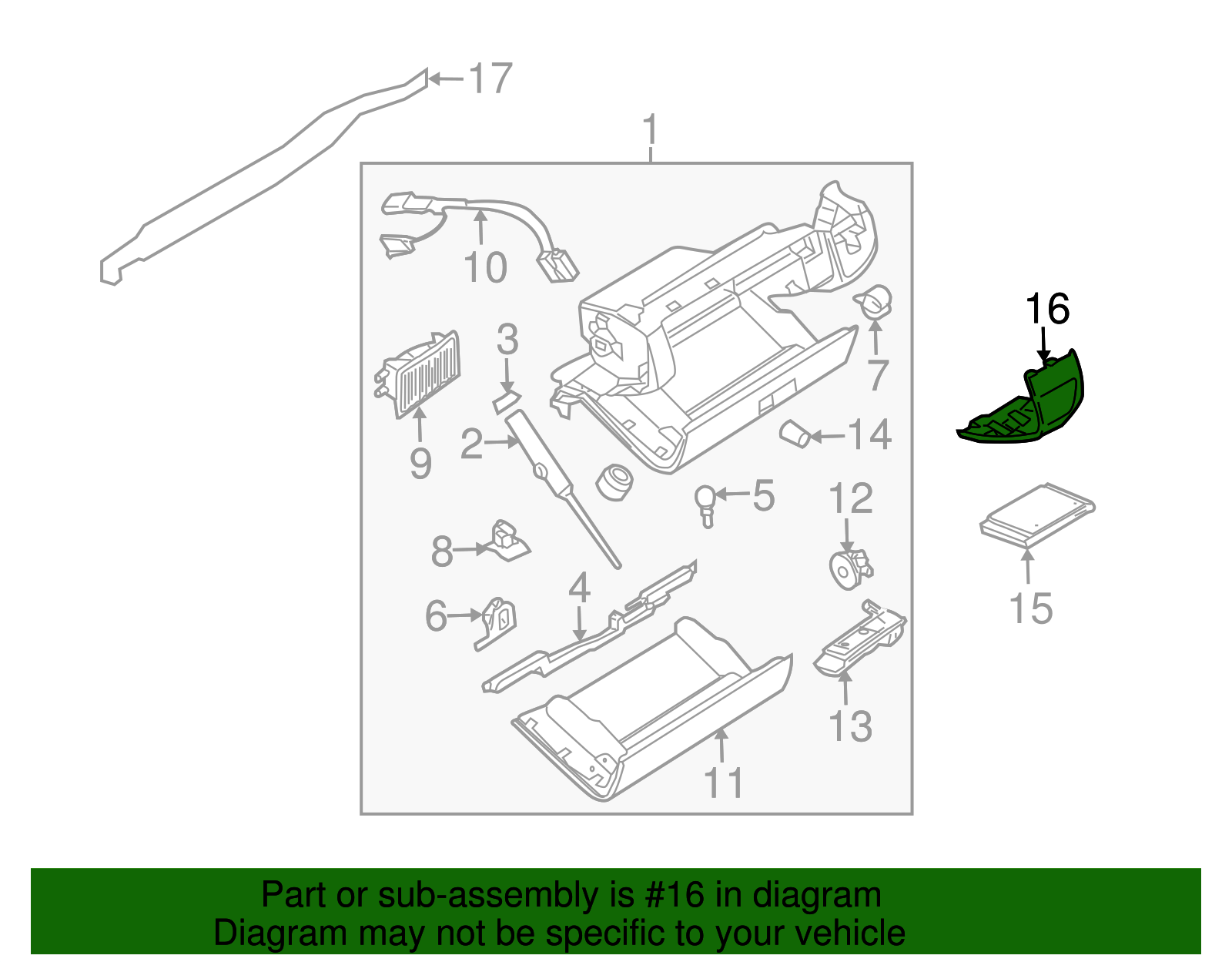 2005-2012 Porsche Trim Cover 997-552-256-02-1VM | Porsche Marin