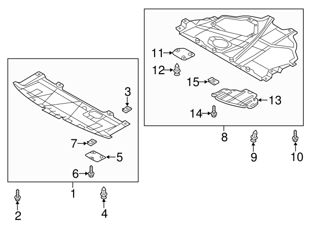 2013-2015 Mazda CX-5 Access Panel KD53-56-071 | TascaParts.com