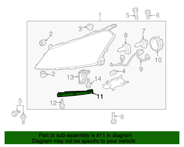 20986176 - OEM GM Lower Support | GMPartsCenter.net | GM Parts Center