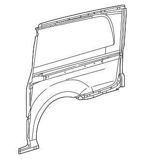 447-630-28-00 - Side Panel 2016-2023 Mercedes-Benz Metris | Mercedes ...