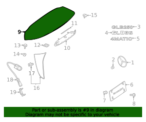 247-790-06-88-9999 - Rear Spoiler 2020-2023 Mercedes-Benz | Mercedes ...
