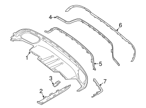 213-885-73-02 - Side Trim 2017-2021 Mercedes-Benz | AutoNationParts.com