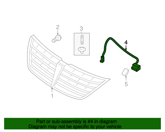 Hyundai - 95780-3N501 - Front Camera - 2014-2016 Hyundai Equus | OEM ...