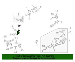 2005-2024 Kia OEM NEW 05-20 Kia Sportage Hinge Assembly Door Left Right ...