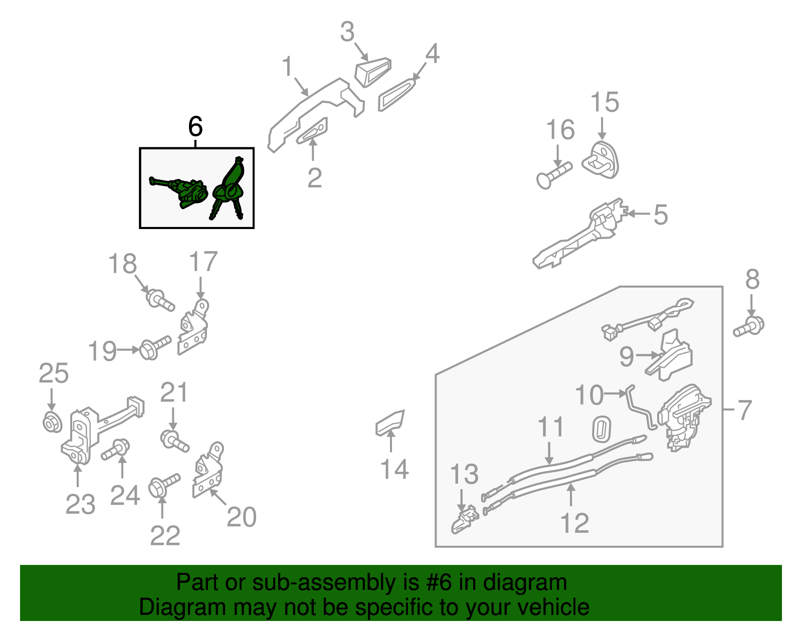 81970-G5A00 - Cylinder & Keys 2017-2021 Kia | Kia.Parts Store