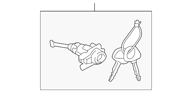 2017-2019 Kia Lock Cylinder - Driver's Side (LH) 81970-G5A00 ...