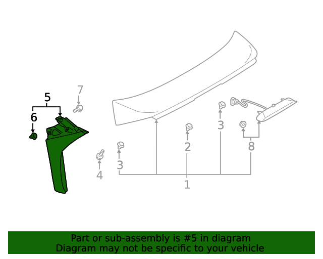 2019-2021 Subaru Forester OEM NEW 2019-2021 Subaru Forester Side ...