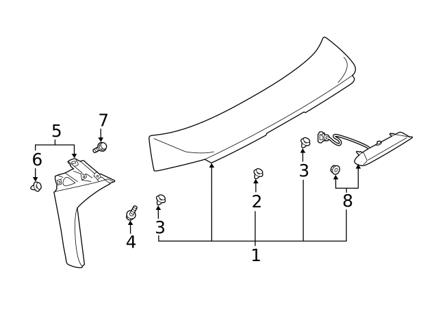 2019-2021 Subaru Forester OEM NEW 2019-2021 Subaru Forester Side ...