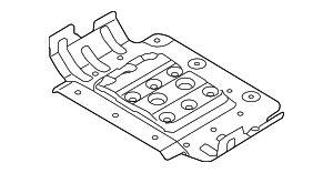 29100-2J102 - Under Cover - 2009 Kia Borrego | Kia Auto Parts
