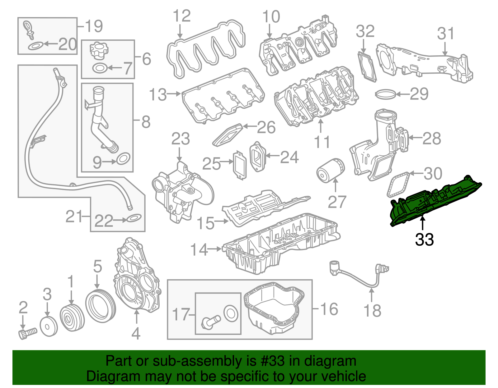 2010-2016 GM Engine Intake Manifold 12634368 GM | GMPartsDirect.com