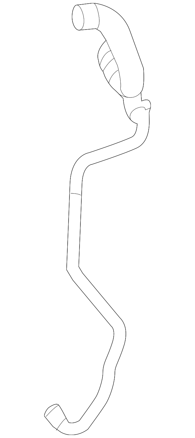 2013-2018 Mercedes-Benz G 63 AMG® Upper Hose 463-501-91-84 | MB OEM Parts