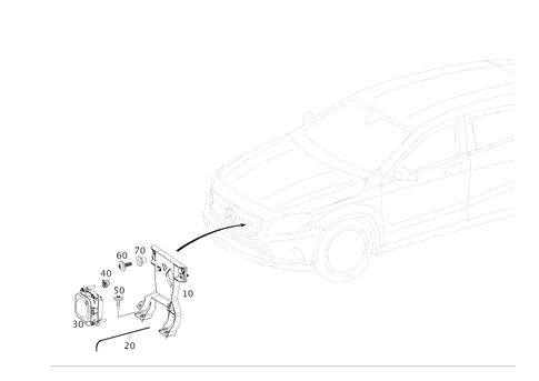 Proximity-Controlled Cruise Control for 2017 Mercedes-Benz GLA250 ...