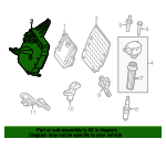 Genuine OEM Ford Part - PCM Bracket GV6Z-12A659-A | Genuine OEM Ford ...