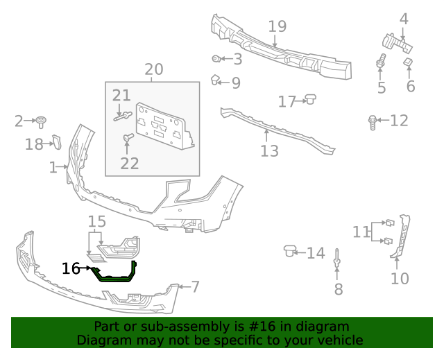2022-2023 GMC Terrain Insert 85538446 | GMPartsDirect.com