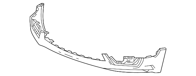 2022-2024 GMC Terrain Black Front Bumper Lower Fascia 84406735 GM ...