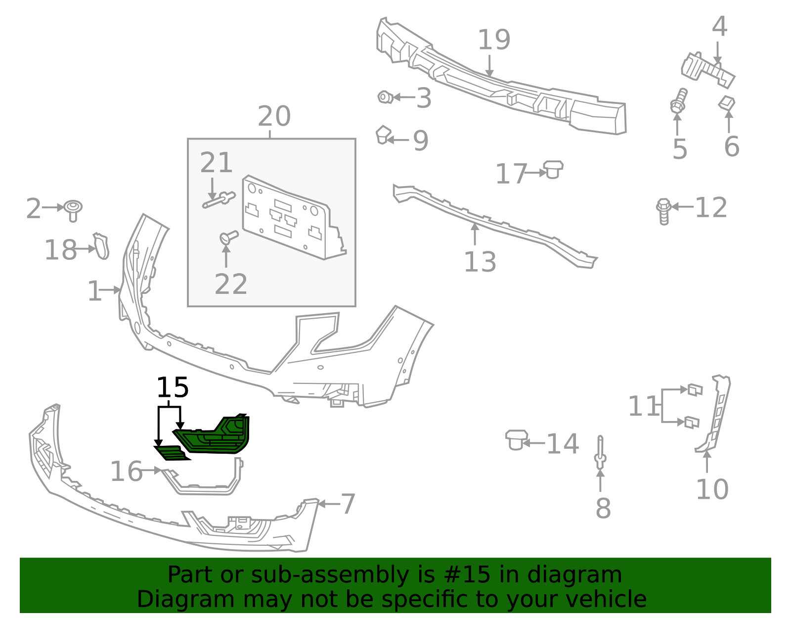 2022-2024 GMC Terrain Bezel 84680924 GM | GMPartsDirect.com