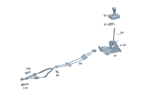 Floor Shift, Mechanical Six-Gear Transmission for 2021 Mercedes-Benz A ...