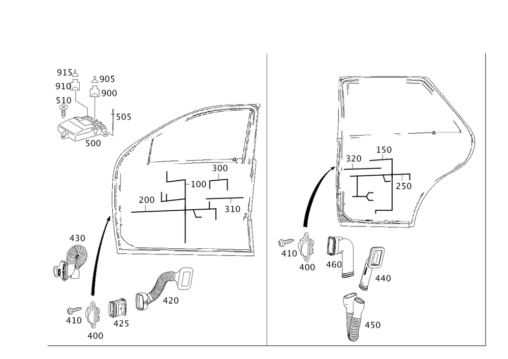 1954-2025 Mercedes-Benz Hollow Rivet 000-991-00-37 | Mercedes-Benz Parts