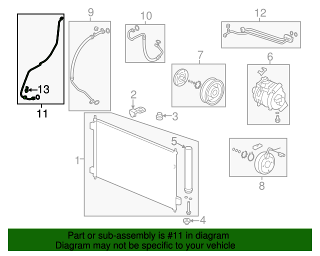80341-T2F-A01 - Pipe Receiver - 2013-2016 Honda Accord | Honda Parts Guys