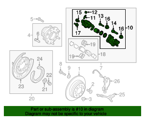 58310-E6A10 - Caliper 2017-2020 Kia Optima | Kia.Parts Store