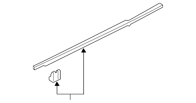 72910-TG7-A11 - Molding Assembly R Rear Door - 2019-2021 Honda | Honda ...
