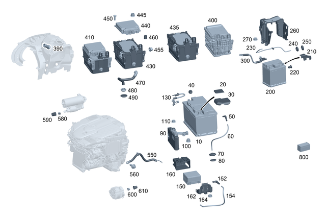 000-982-94-20 - Starter Battery 1991-2024 Mercedes-Benz | Mercedes-Benz ...