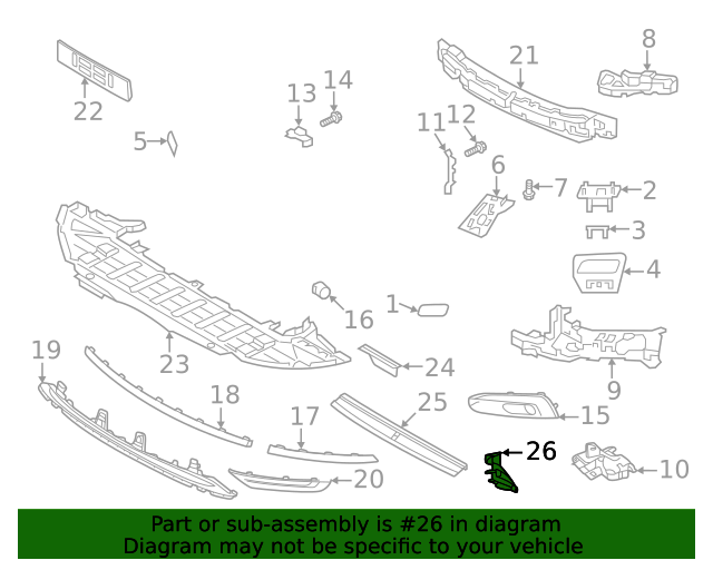 32227579 - Air Baffle - 2021-2022 Volvo | Volvo OEM Parts Direct