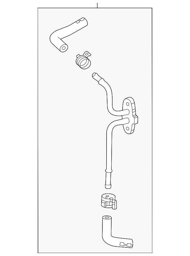 12703243 - Turbocharger Coolant Feed Pipe 2020-2024 GM | Chevrolet ...