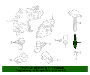 SP148183AD - Spark Plug - Mopar Parts Canada