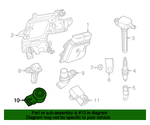 2003-2024 Mopar Knock Sensor 05033316AB | Mopar Parts Canada