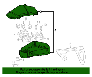 2003-2010 Porsche Cayenne Fuse & Relay Box 955-610-105-02 | Gaudin ...