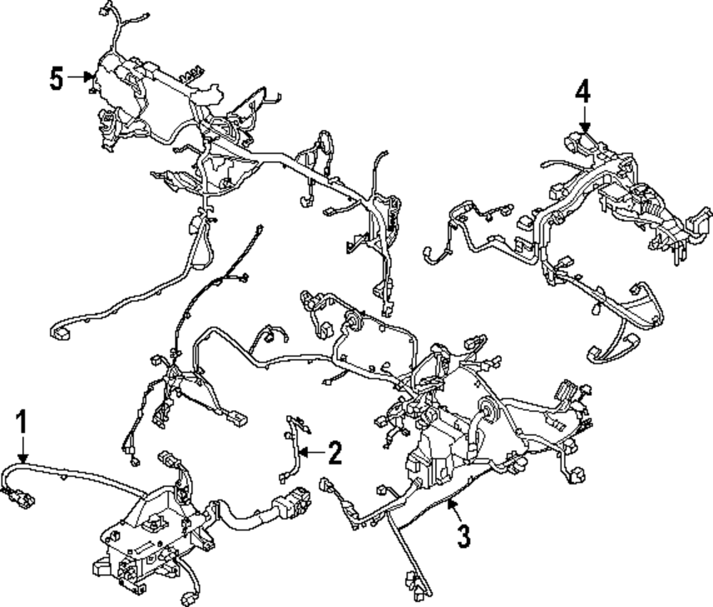 2023-2025 Kia Niro EV Ground Cable 91863-AO010 | QuirkParts