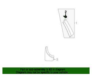 DZM000070 - Pillar Molding Clip - 2003-2016 Land-Rover | Land Rover ...