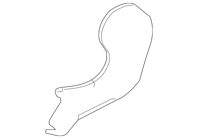 2013-2018 Toyota RAV4 Hinge Cover 71694-0R030-C0 | Toyota Parts Center