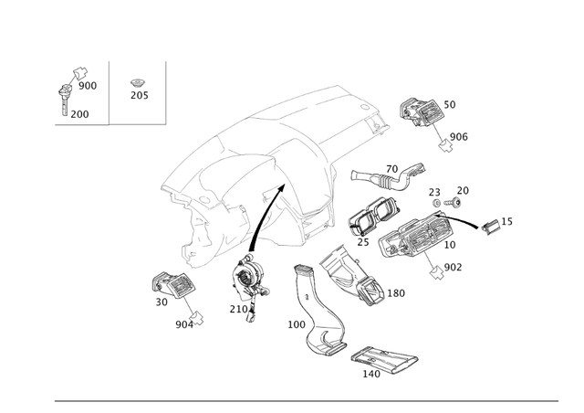 1990-2021 Mercedes-Benz Receptacle Housing 029-545-55-28 | Mercedes ...