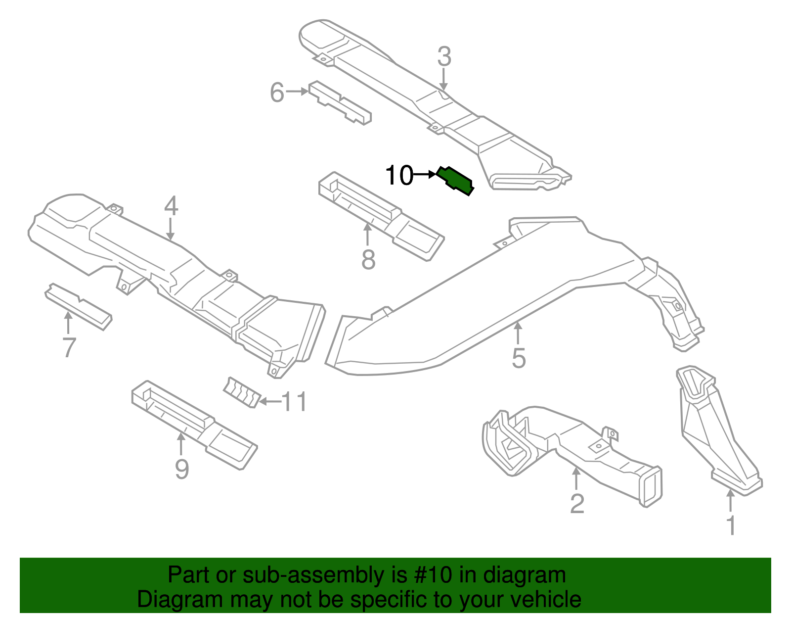 2011-2020 Infiniti Vent Grille 27922-1LA0B | INFINITI OF WEST CHESTER