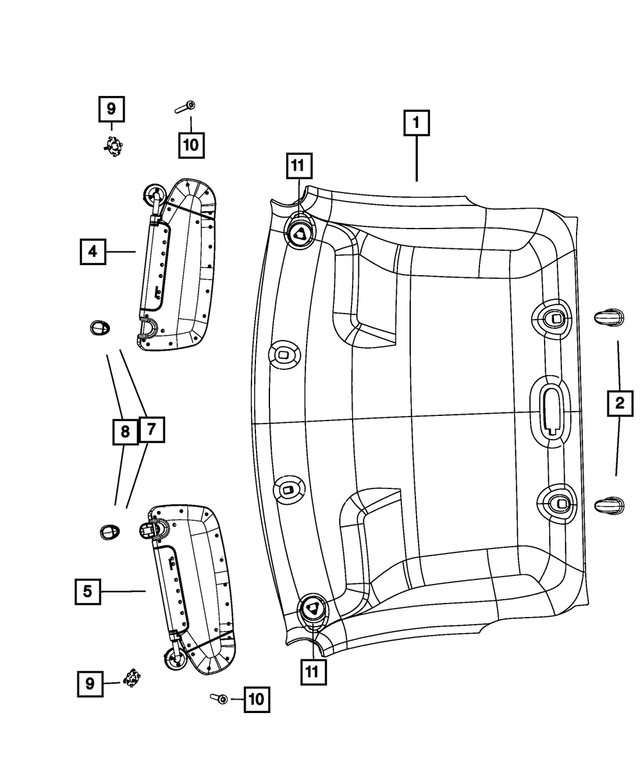 2018 Ram Headliner 6TQ82BD1AA | Mopar Estores