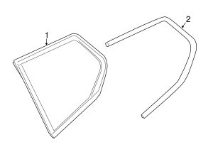 51377335514 - 2015-2018 BMW X4 Quarter Glass (51-37-7-335-514) | BMW of ...