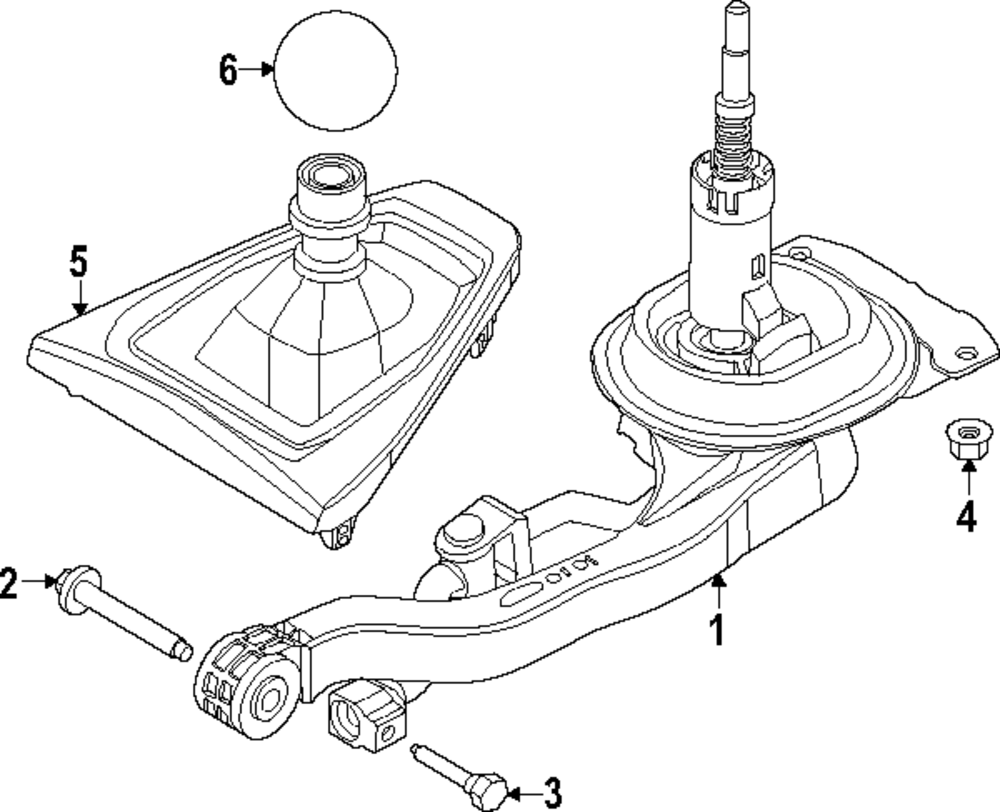 2024 Ford Mustang Gear Shift Assembly FR3Z-7210-E | Varsity Ford