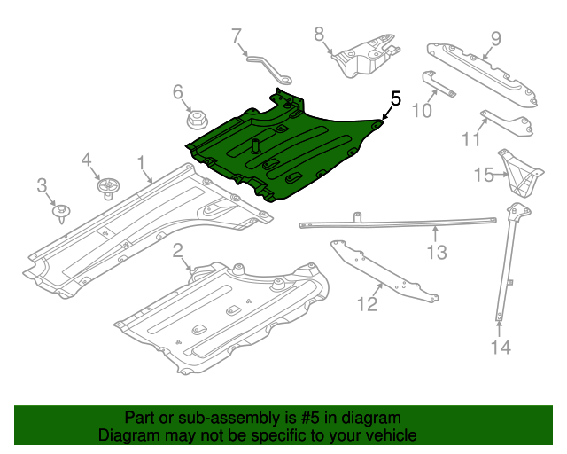 51757394810 - 2018-2021 BMW X3 Center Cover (51-75-7-394-810) | BMW of ...