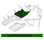 51757394810 - 2018-2021 BMW X3 Center Cover (51-75-7-394-810) | BMW of ...